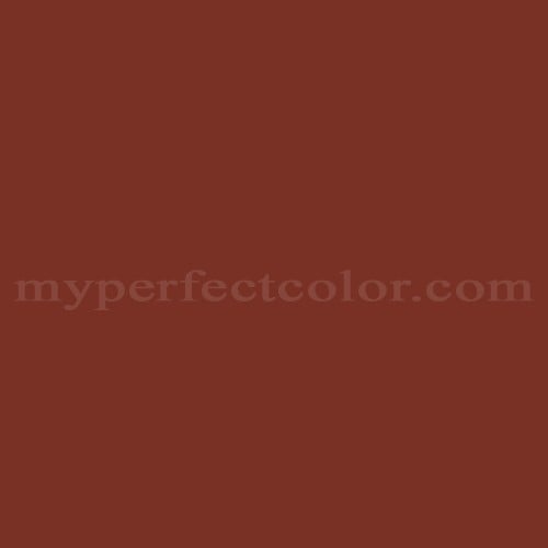 British Paints Ferric Red Precisely Matched For Paint and Spray Paint