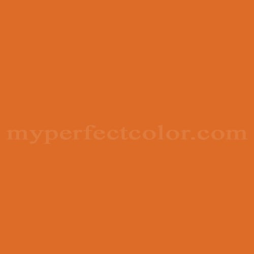 Color Your World 70YR23/650 Fiery Orange Precisely Matched For Paint ...