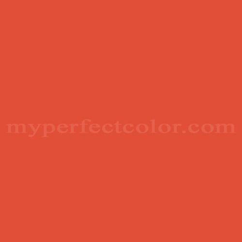 Pantone 17-1562 TPX Mandarin Red Precisely Matched For Spray Paint and ...