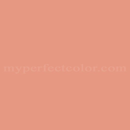 Sherwin Williams HGSW1095 Classic Coral Precisely Matched For Paint and ...