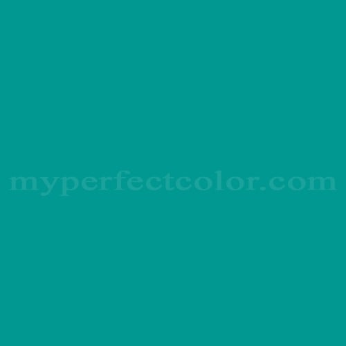 Sherwin Williams SW4078 Kinectic Teal Precisely Matched For Paint and ...